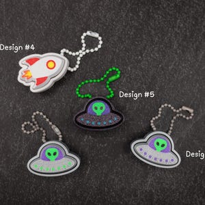 3D Printed Alien Fidget Clickers, Super Clicky UFO Fidgets With ...