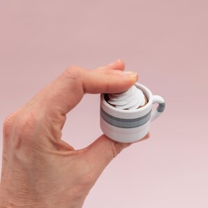 3D Printed Coffee Cup and Hot Chocolate Fidget Clicker, Cute Clicky ...