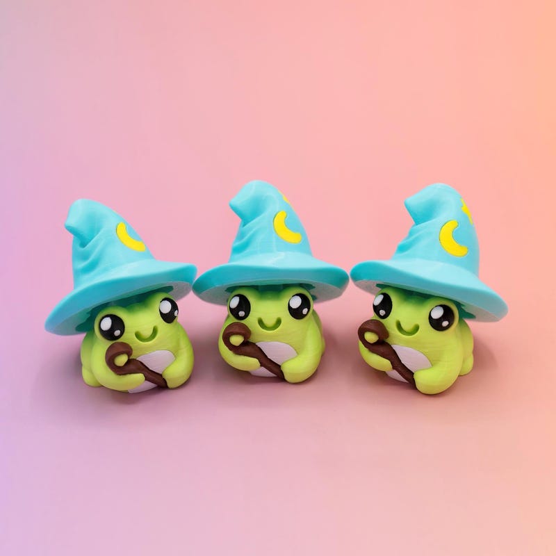 Frog Wizard - Etsy