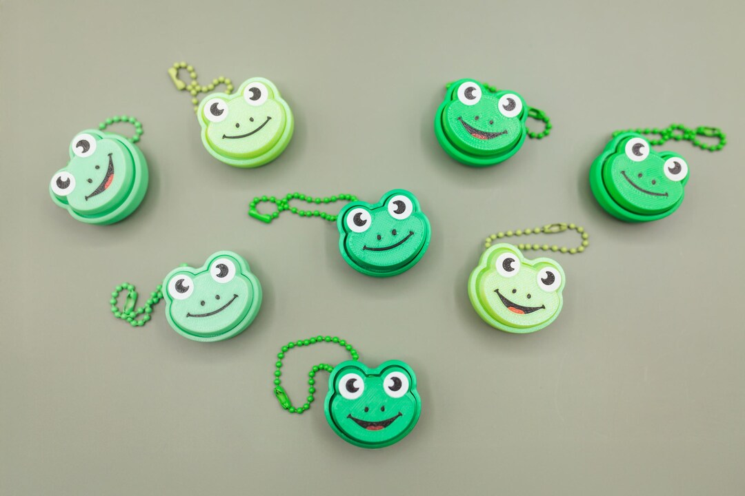 Cute Frog Fidget Clickers, Super Clicky 3D Printed Fidgets With ...