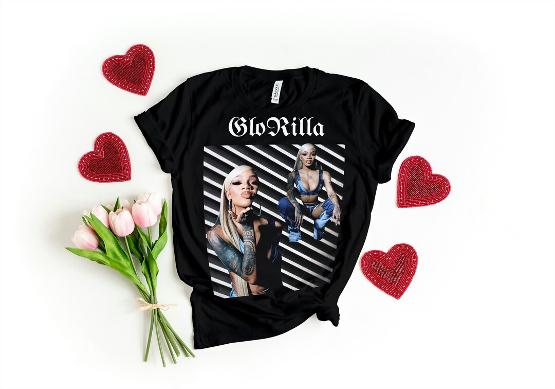Vintage Glorilla Graphic T-shirt, Graphic Tee, Glorilla the Rapper T ...