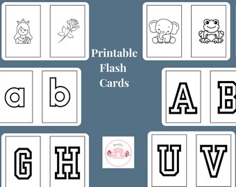 Alphabet Flash Cards, Alphabet Flash Cards Printables, Phonics ...