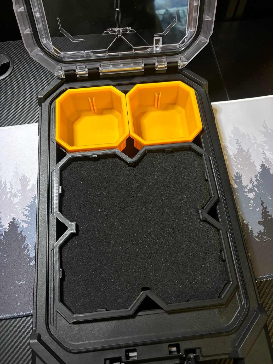 Toughbuilt Stacktech Large Compartment With Optional Foam Insert for ...