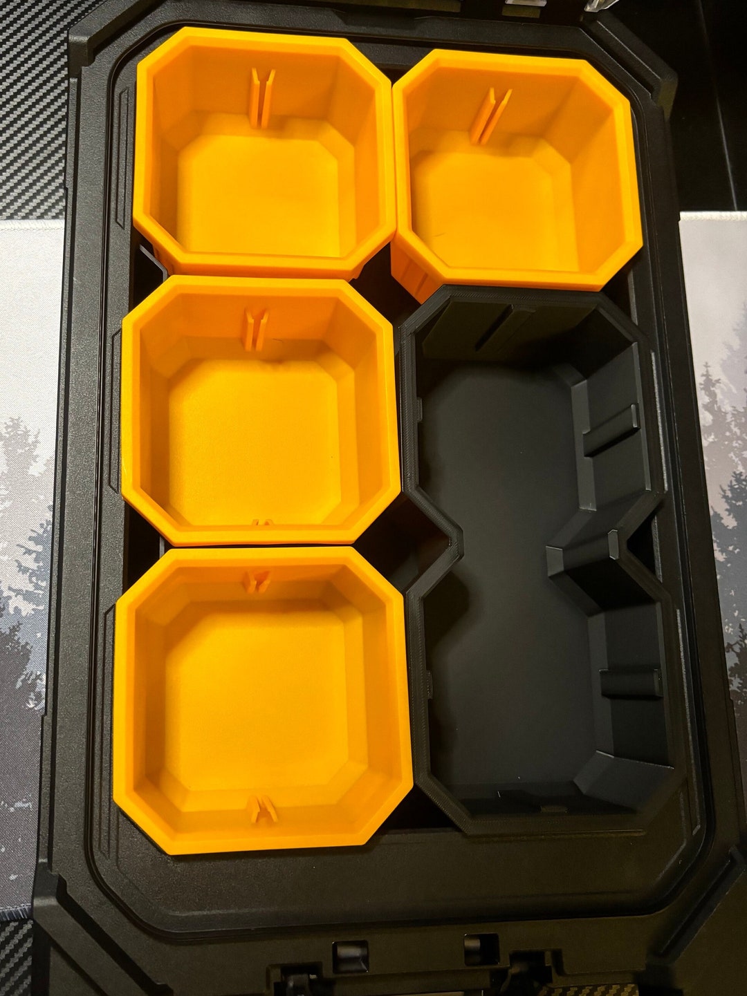 Toughbuilt Stacktech Multi Directional Dual Compartment for Low-profile Organizers - Etsy