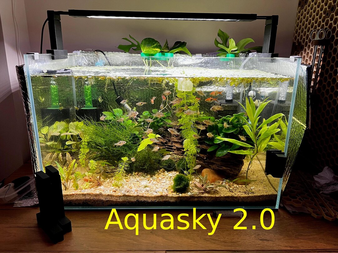 Fluval Aquasky Lighting Height Riser Aquarium/fish Tank (not Suitable for Aquasky 3.0 Yet) - Etsy