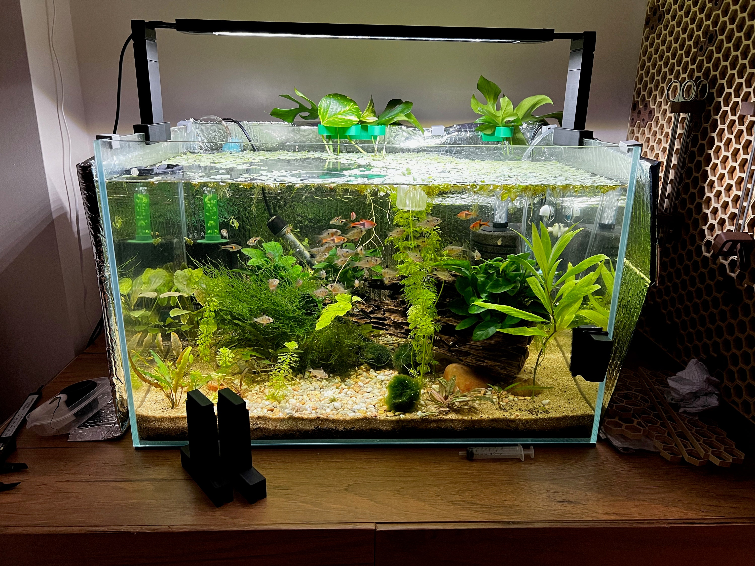 Fluval Aquasky Lighting Height Riser Aquarium/fish Tank - Etsy