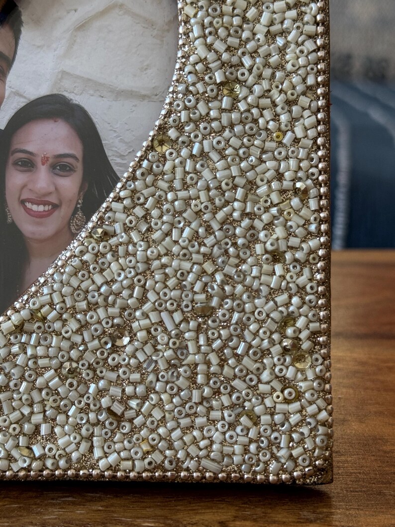 Inlay Wood Photo Frame: Tabletop or Wall Mount - Etsy Canada