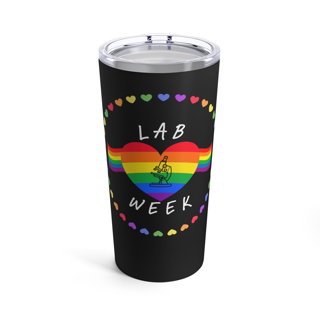 Lab WEEK Life Tumbler Cute Pink Lab Tech Gift Lab Week Gift Healthcare ...