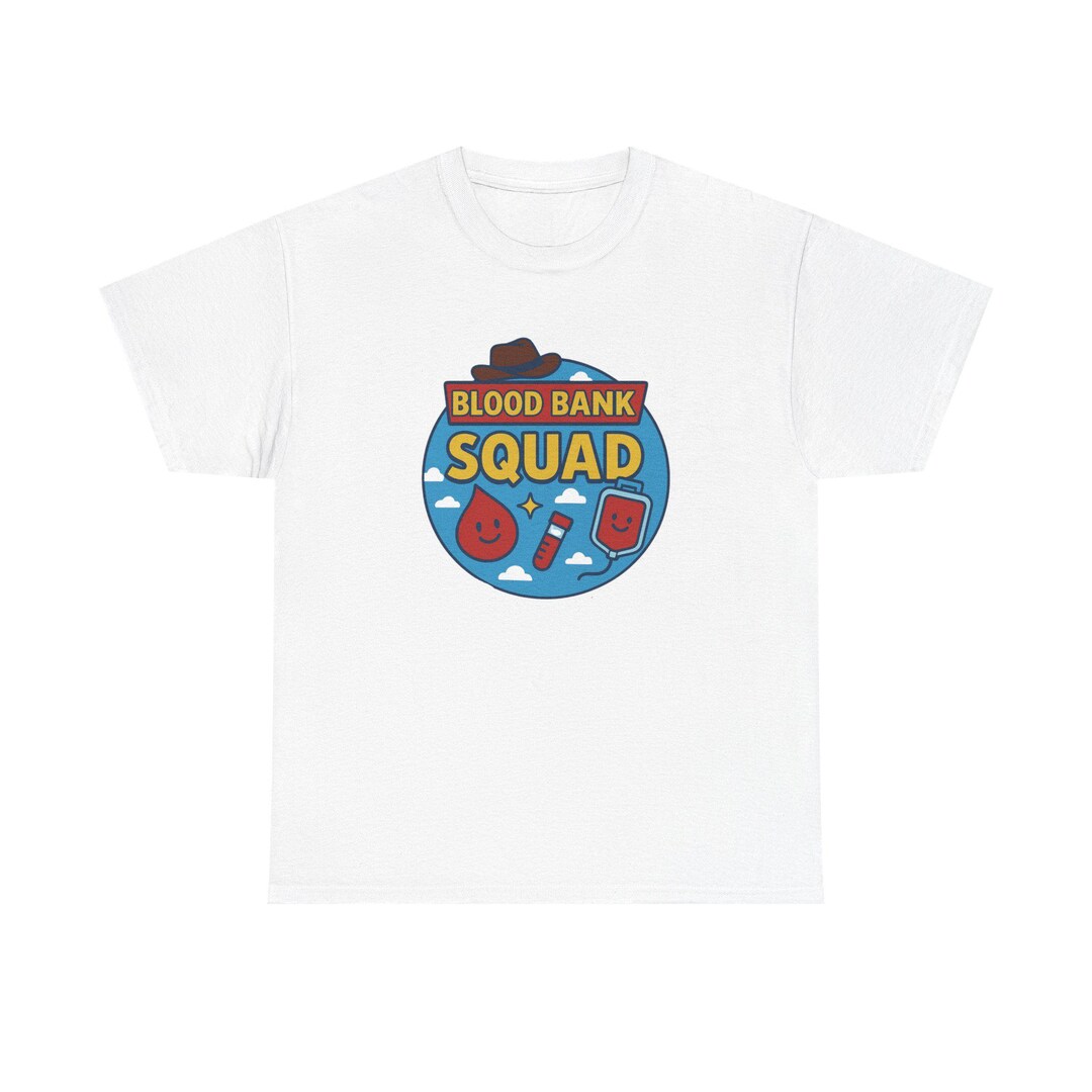Blood Bank Squad T-shirt, Lab Week 2026, Science Gift - Etsy