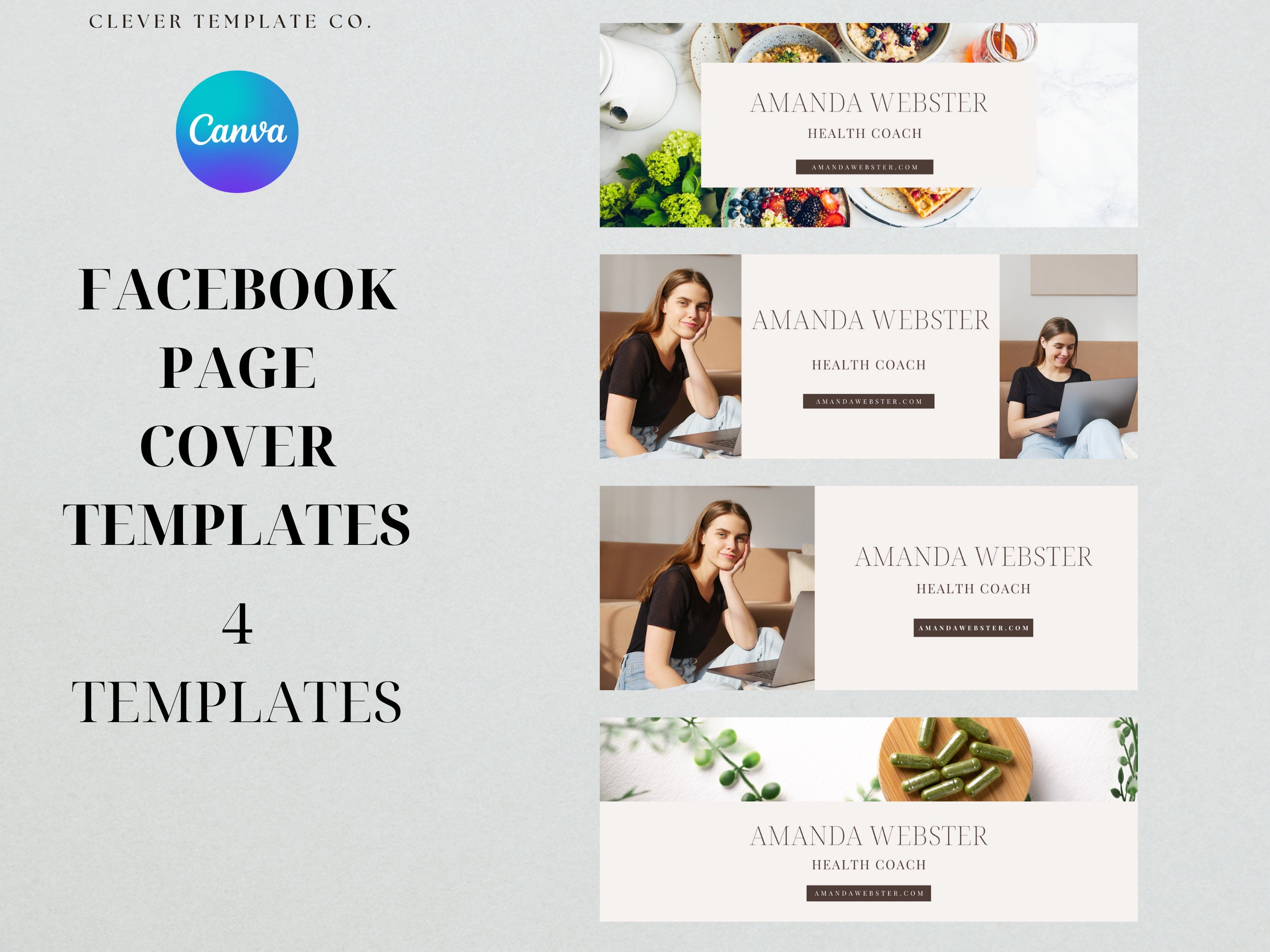 Social Media Template Bundle, Instagram Bundle, Pinterest Templates ...