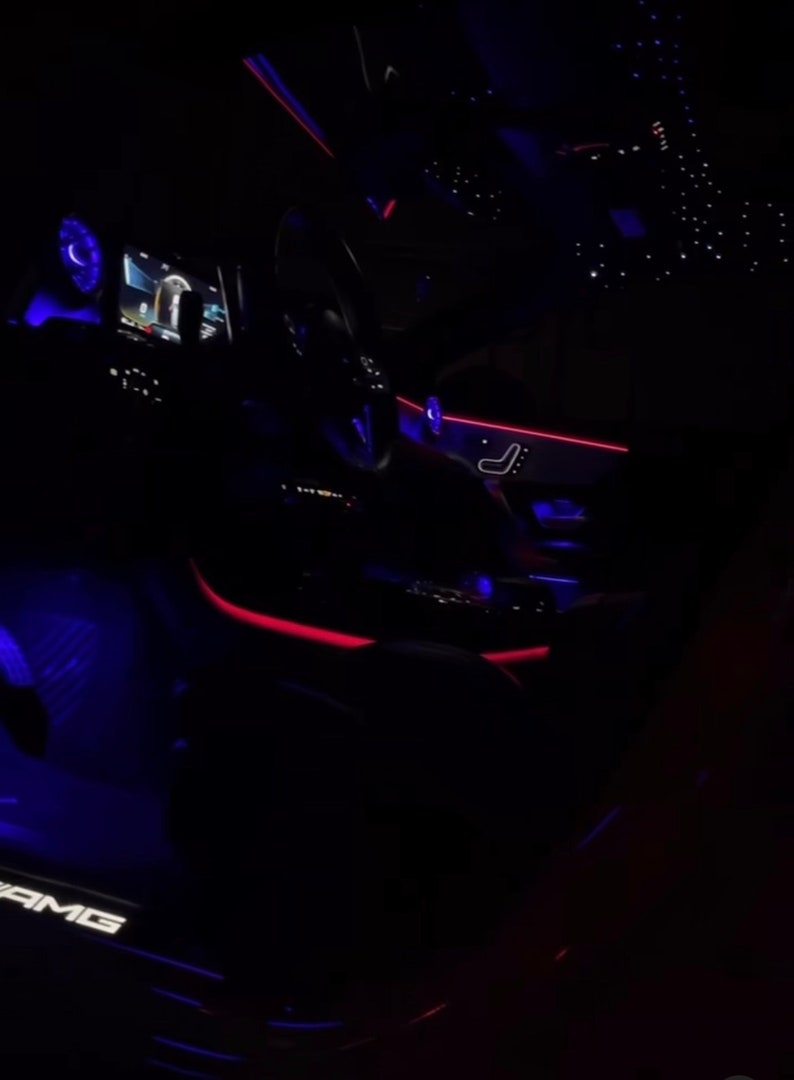 18 in 1 Full LED Car Interior Symphony Multicolour Ambient Lights RGB ...