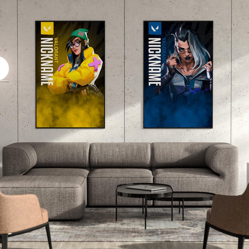 Personalized Valorant Poster: Custom Gaming Art (digital Download) - Etsy