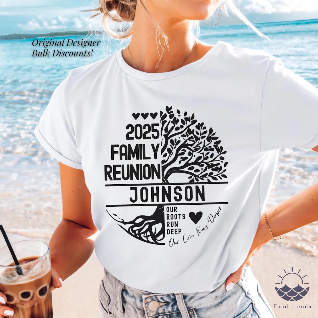 Custom Family Reunion Shirts 2026 – Matching Reunion T-shirts ...