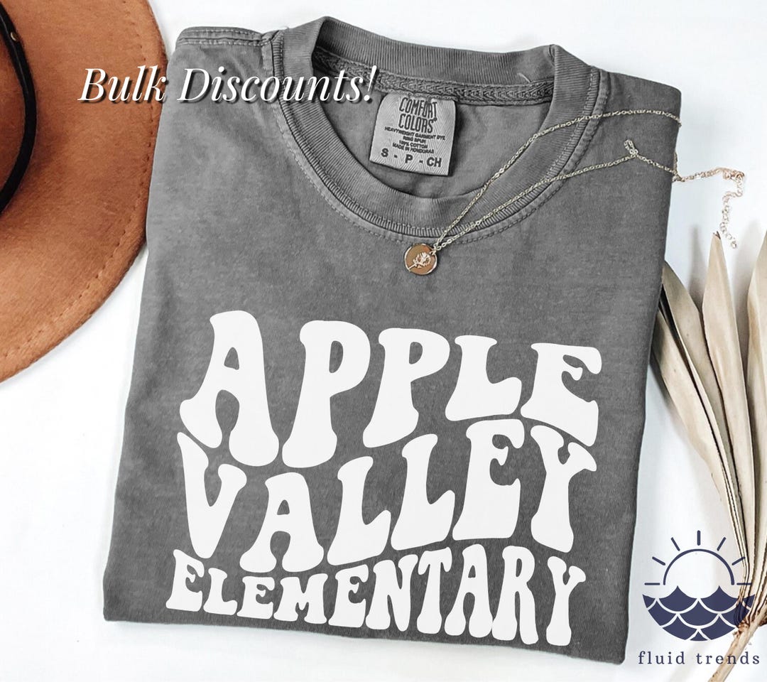 Comfort Colors Custom School Shirts – School Spirit Tees, Staff ...