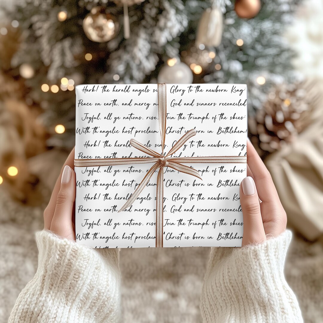 Christian Christmas Wrapping Paper Rolls, Religious Gifts, Christian ...