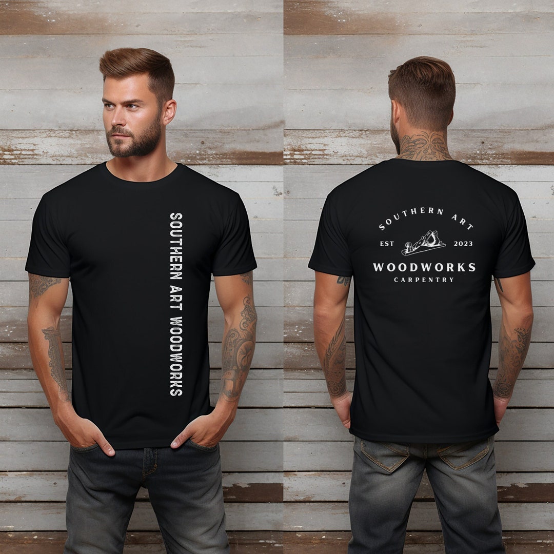 Create Your Own Logo Tshirt Front and Back - Etsy