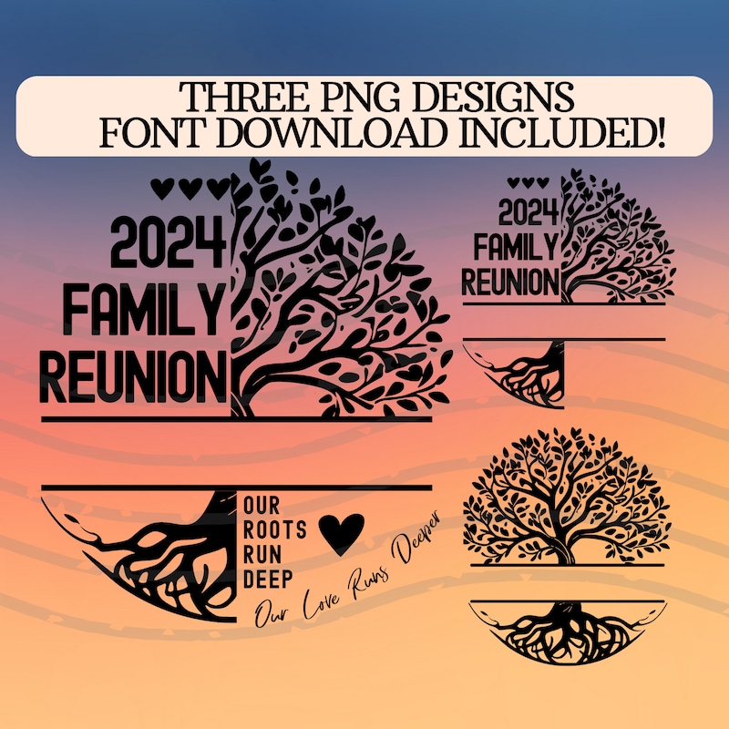 Family Reunion Svg - Etsy