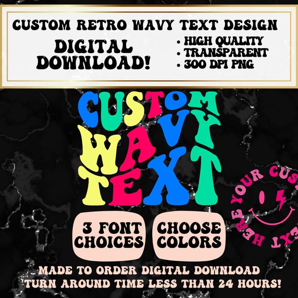 Retro Font in My Era - Etsy