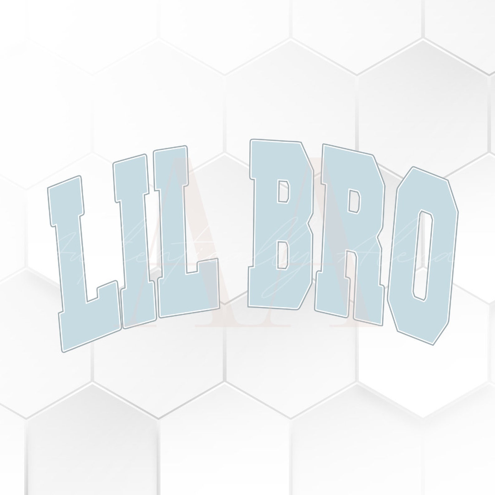 Lil Bro PNG, Lil Bro SVG, Block Letter - Etsy