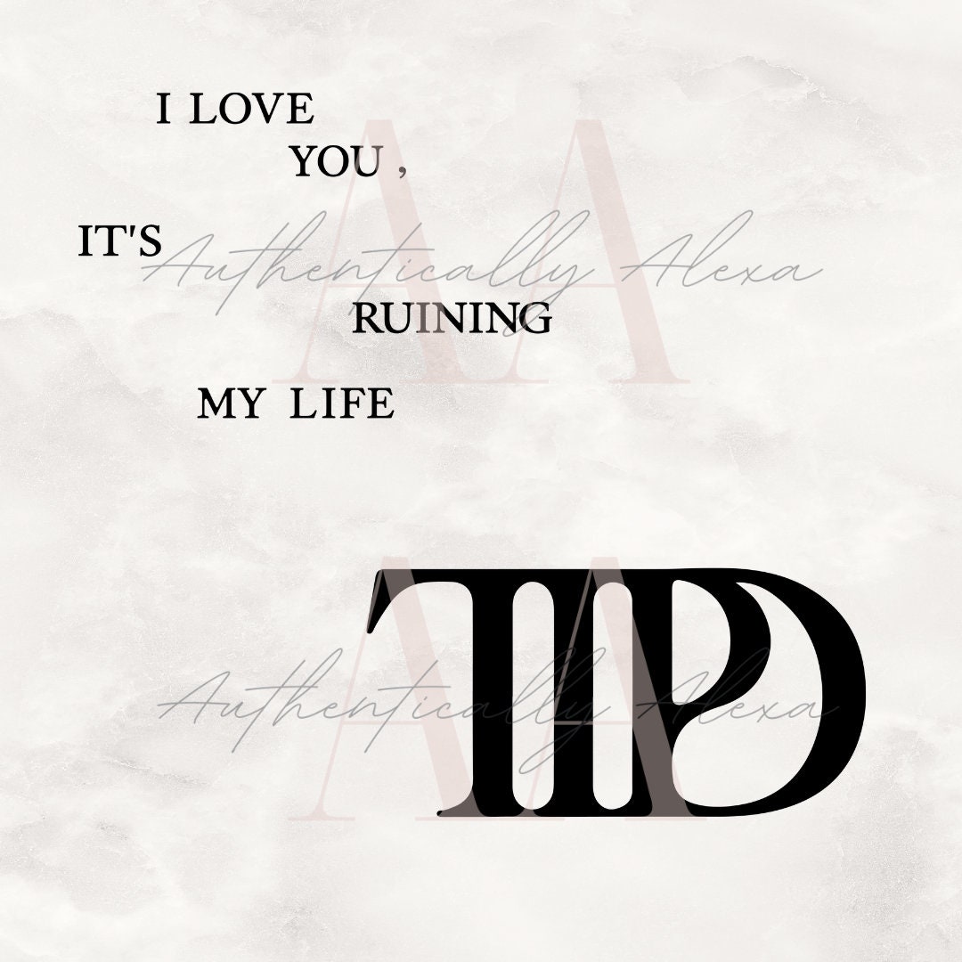 Buy The Tortured Poets PNG, TTPD Png, Ttpd Png, TTPD Design Png ...