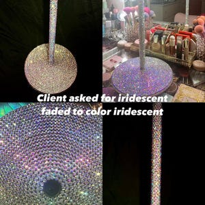 RHINESTONE MICROPHONE STAND - Etsy