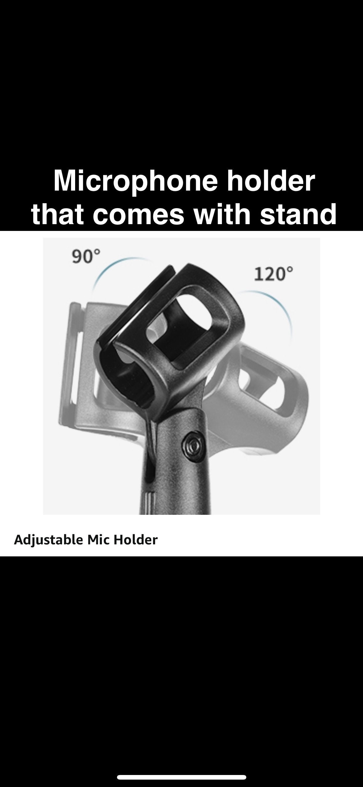 RHINESTONE MICROPHONE STAND - Etsy