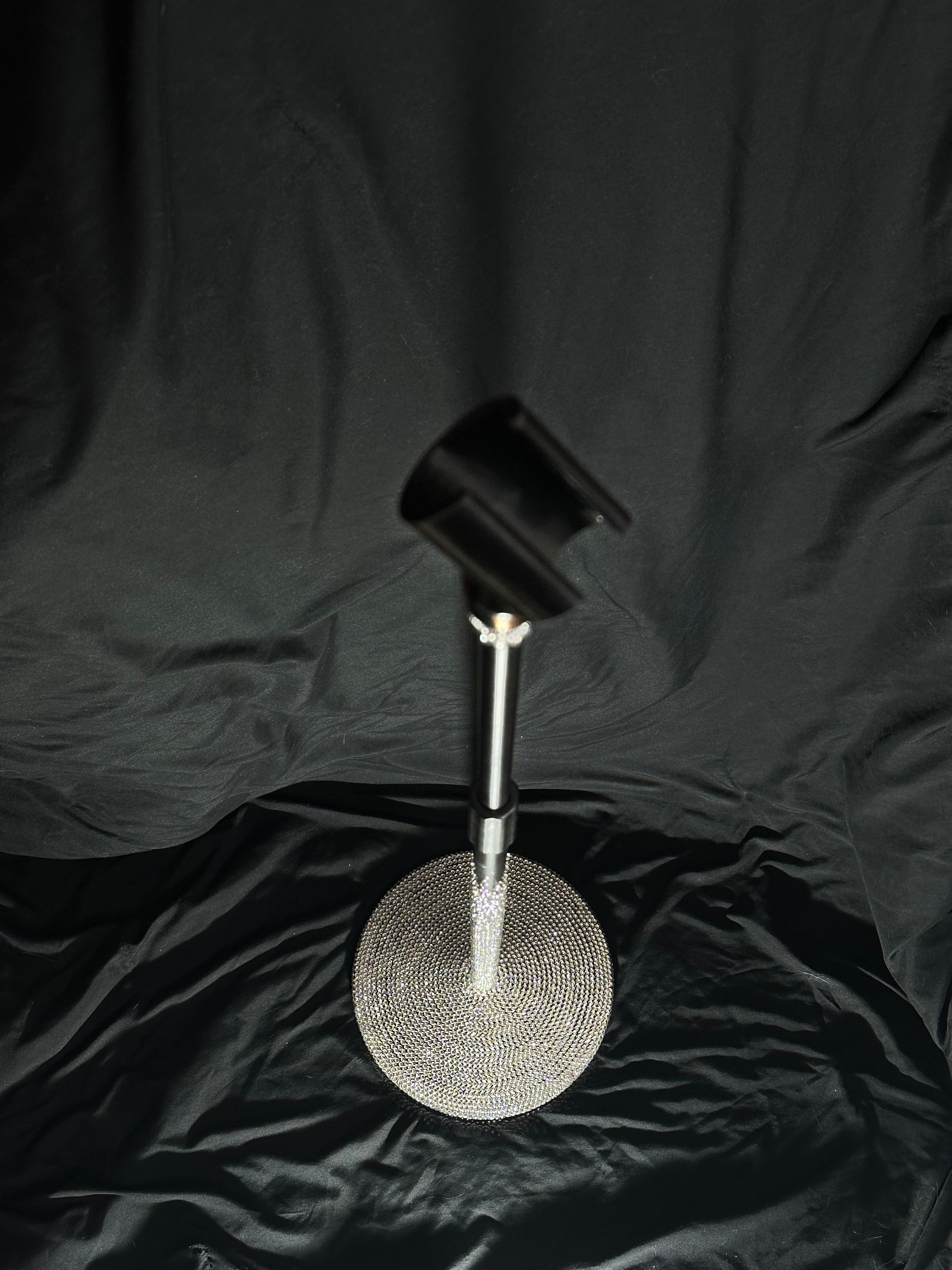 RHINESTONE MICROPHONE STAND - Etsy