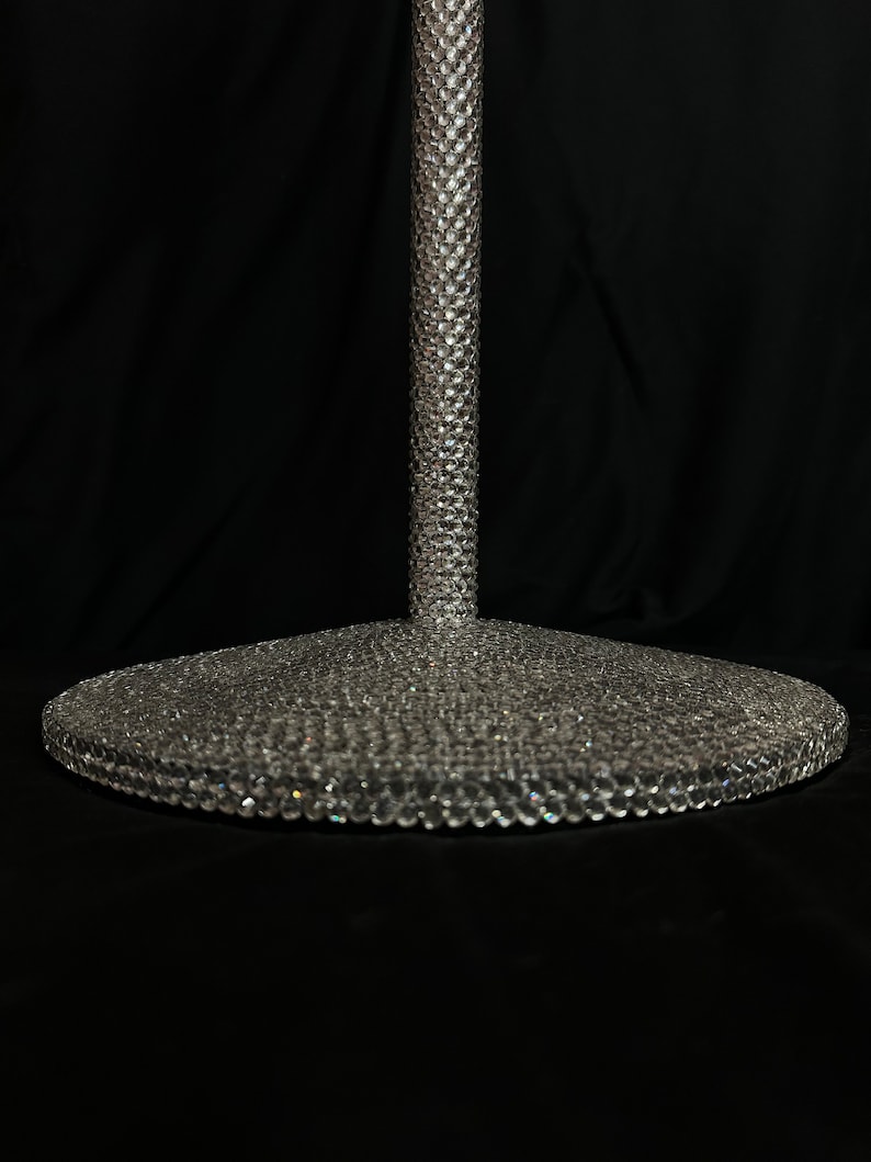 RHINESTONE MICROPHONE STAND - Etsy