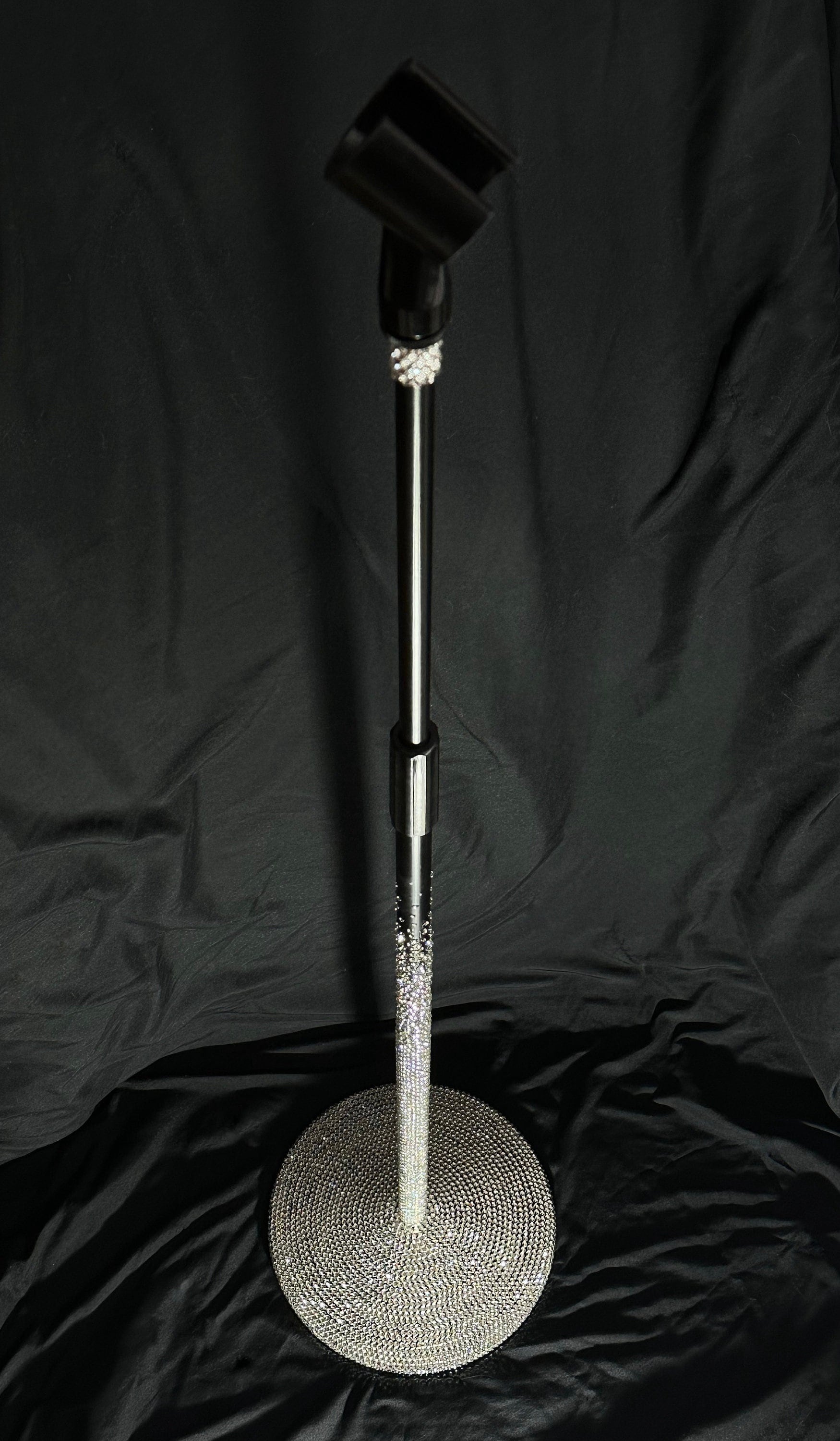 RHINESTONE MICROPHONE STAND - Etsy