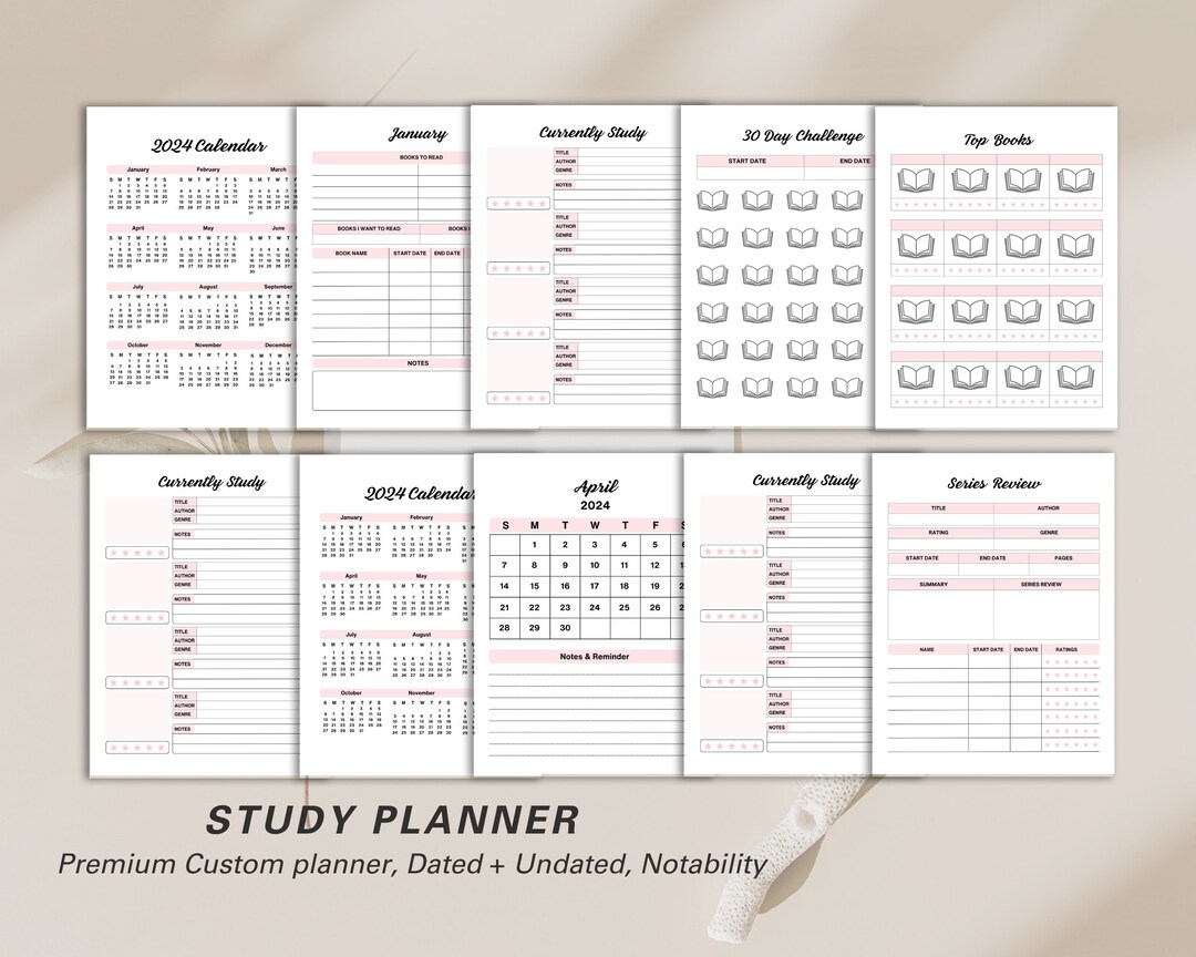 2024 Study Planner, Ultimate Academic Success Planner - Etsy