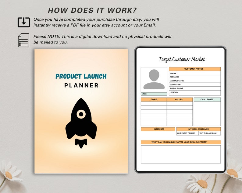 2024 Product Lauch Planner, 2024 Product Launch Journal, Product Launch Planner, Product Launch ...