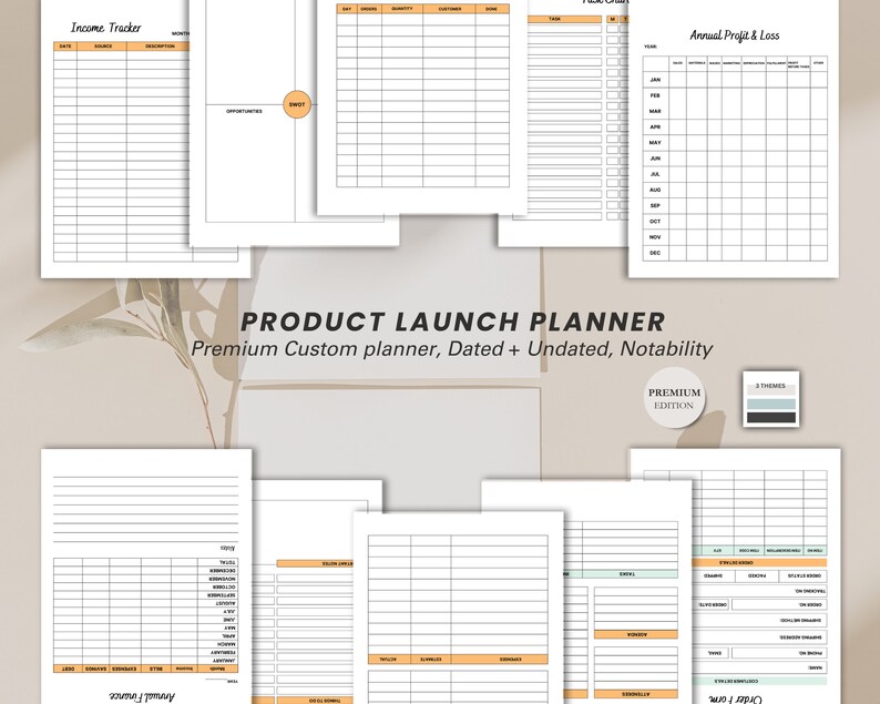2024 Product Lauch Planner, 2024 Product Launch Journal, Product Launch Planner, Product Launch ...