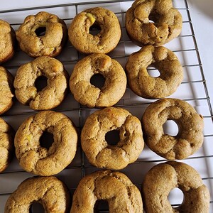 Peanut Butter Banana Dog Donuts Wholesome and Tasty Treats for Your Pup ...