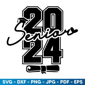 Twenty 24 Graduate Svg, 2024 Graduate Svg, Senior 2024 Svg, 2024 ...
