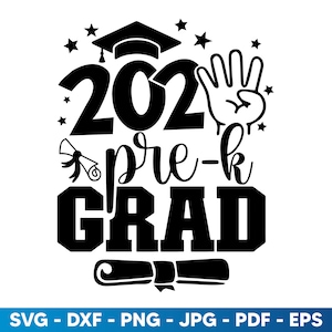 2024 Pre-k Grad, Pre-k Graduation, Pre-k Grad SVG, Pre-k Graduation ...