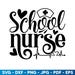 School Nurse Shirt, School Nurse Svg, Back to School, Nurse Life Png ...