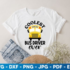 School Bus Driver Svg, School Bus Driver Gift, Bus Driver Appreciation ...