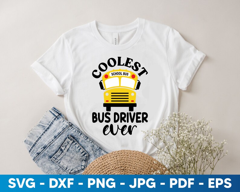 School Bus Driver Svg, School Bus Driver Gift, Bus Driver Appreciation ...