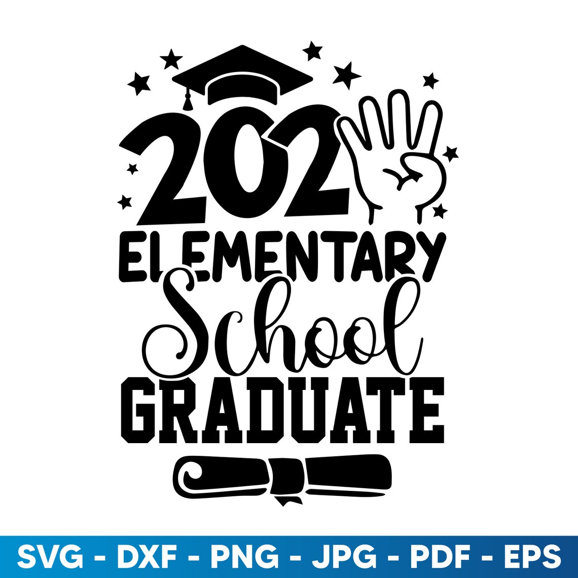2024 Elementary School Graduate Svg, Elementary School Graduation, 5th ...