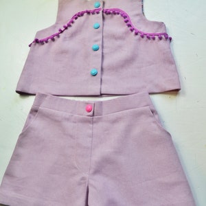 Girls Top PDF Sewing Pattern Sizes 1-9 Y, Cute Top PDF Pattern, Easy ...