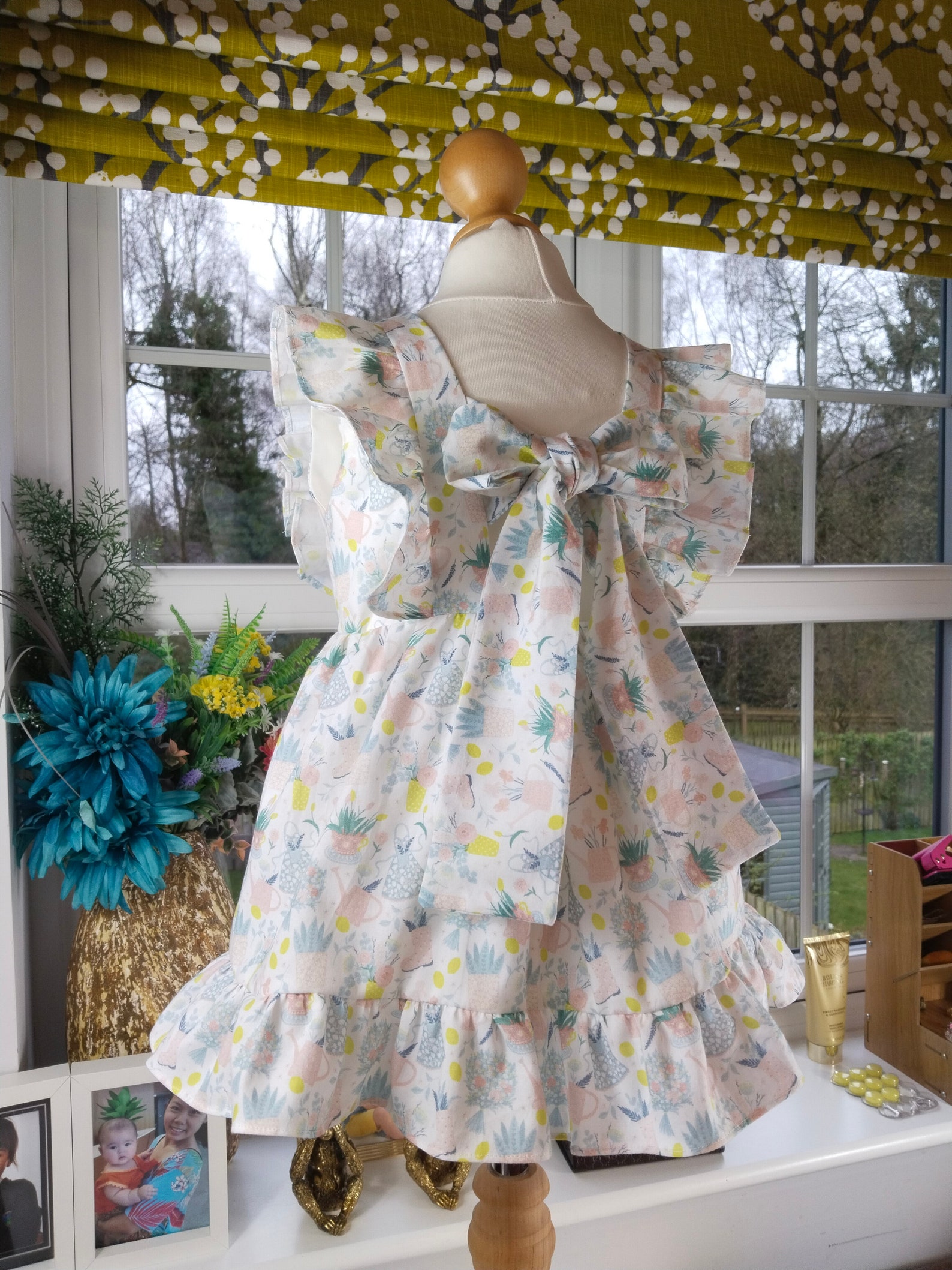 Adorable Girls Dress PDF Sewing Pattern - Sizes 1-7 Years, Dress Pdf ...