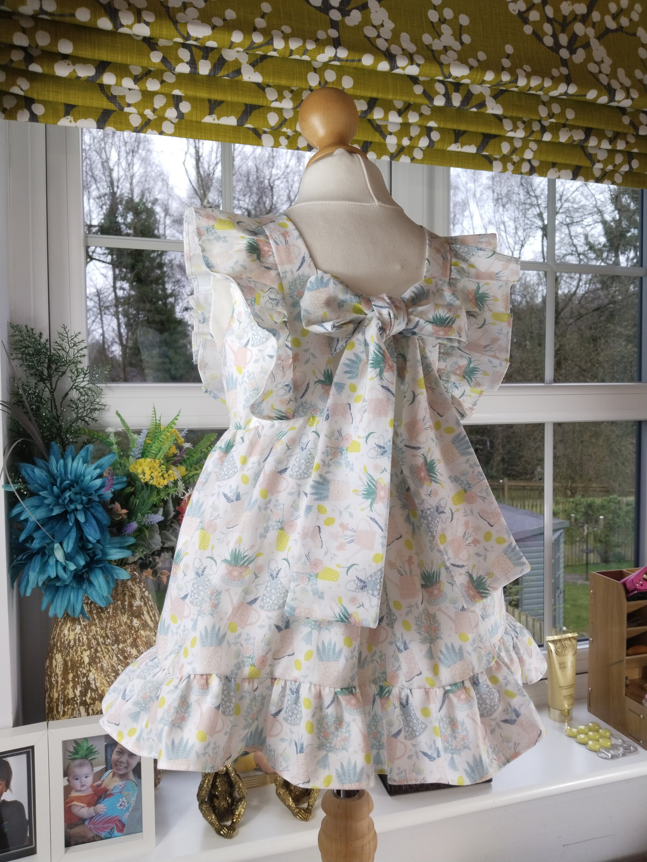 Adorable Girls Dress PDF Sewing Pattern - Sizes 1-7 Years, Dress Pdf ...