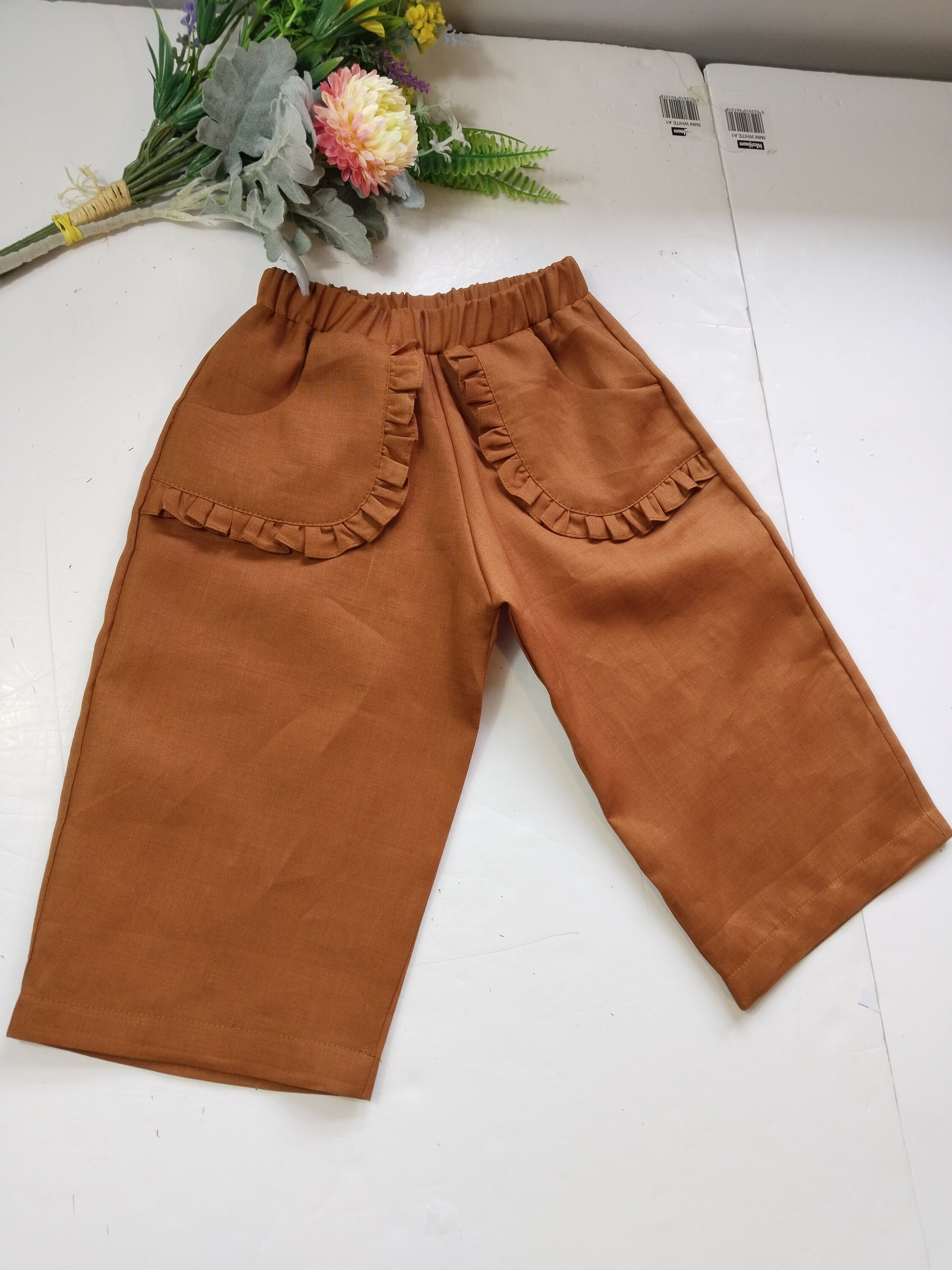 Ruffle Trouser Sewing Pattern | Girl's Stylish Pants | Sizes 1-9 Years ...