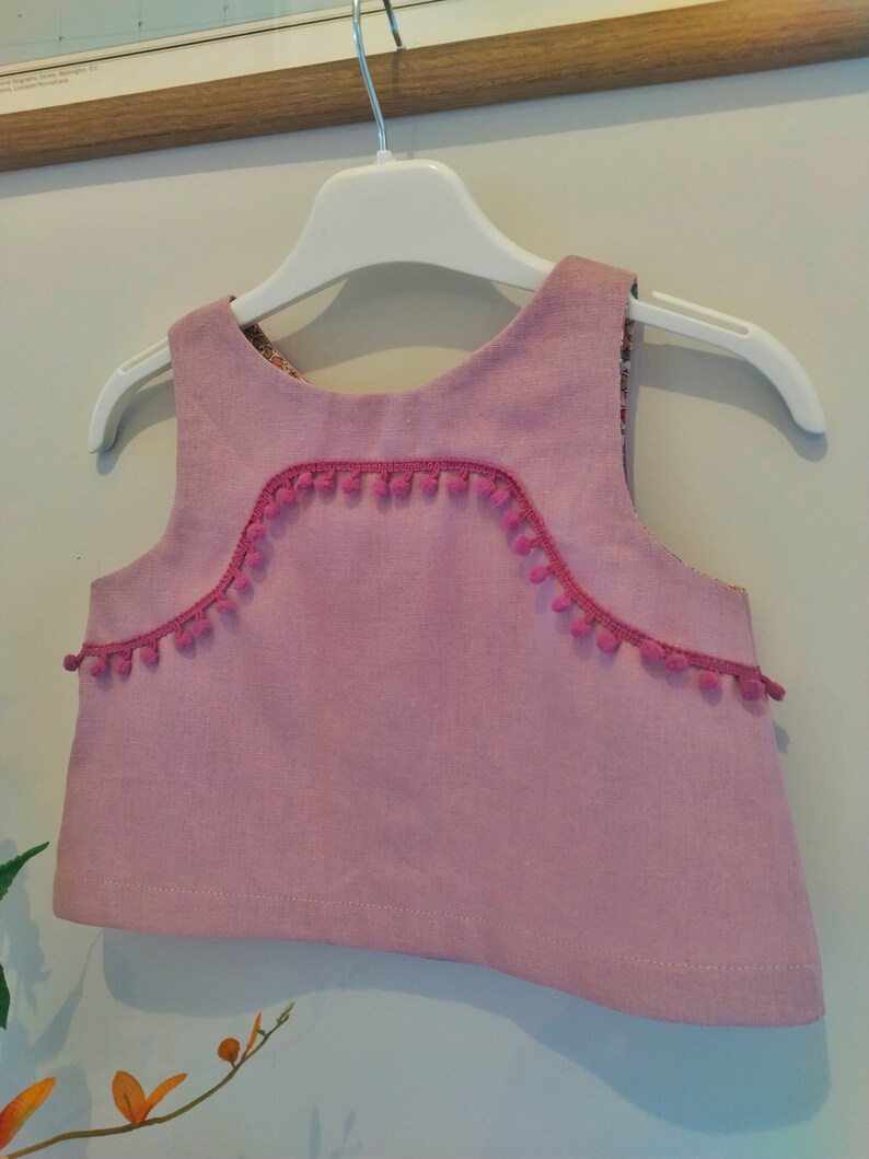 Girls Top PDF Sewing Pattern Sizes 1-9 Y, Cute Top PDF Pattern, Easy ...