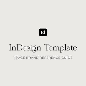 One Page Brand Guideline Template for Creators, Bright Style Guide ...