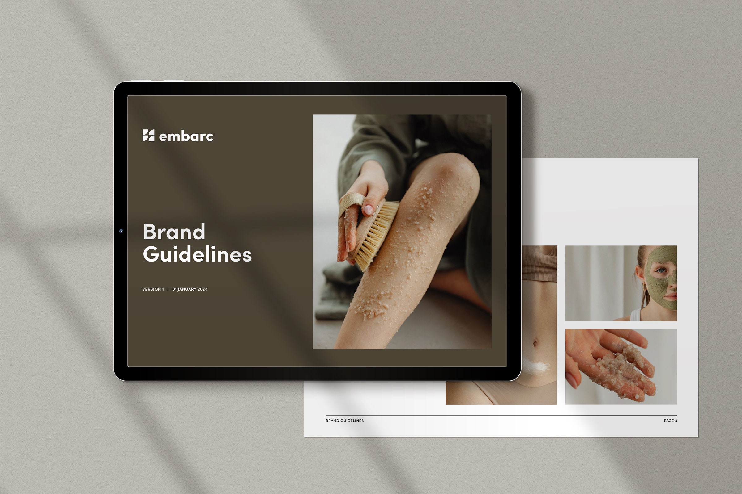 Brand Guidelines Template for Creators, Style Guide, Branding Kit ...