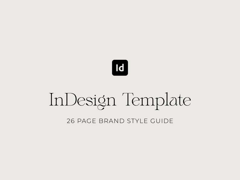 Brand Guidelines Template for Designers, Style Guide, Branding Kit ...