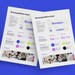 Bright Style Guide, One Page Brand Guideline Template for Creators ...