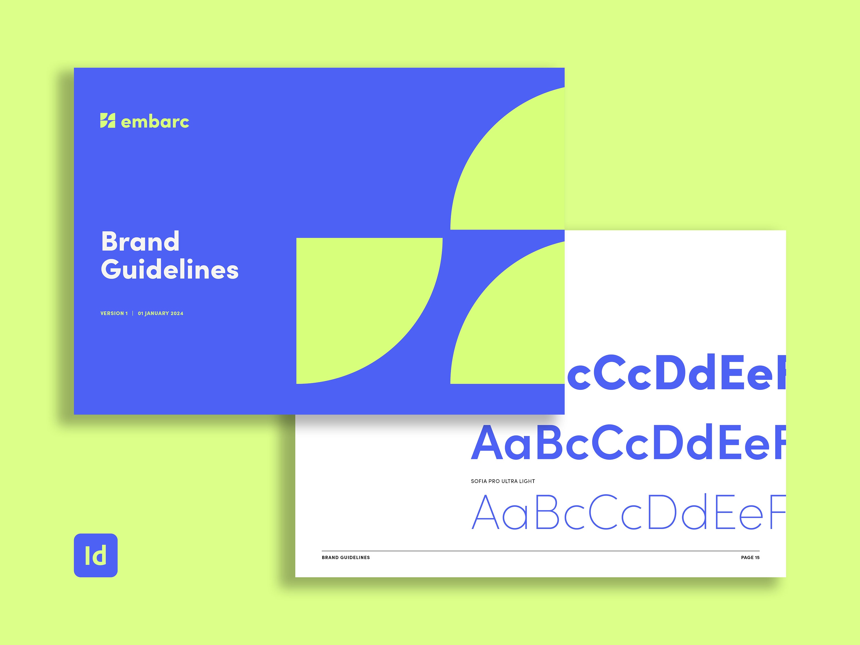 Brand Guidelines Template for Creators, Bright Style Guide, Branding ...