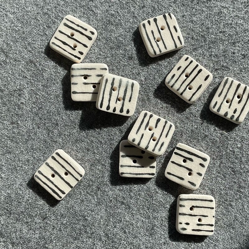 Ceramic Buttons - Etsy